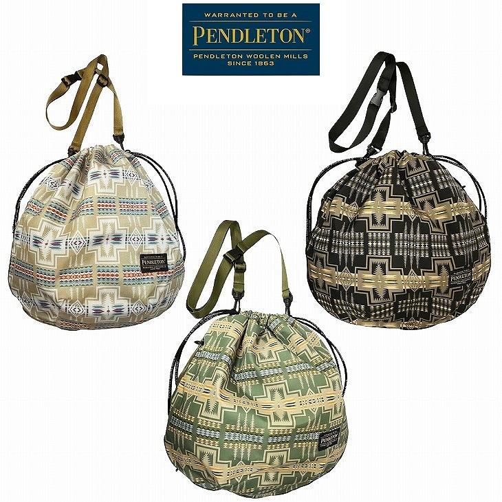 【楽天市場】【送料無料】PENDLETON ペンドルトン ROUND DRAW POUCH L（ラウンドドローポーチ）回収された使用済みペットボトルなどを原料としたECOPETと撥水性・浸透性 ...