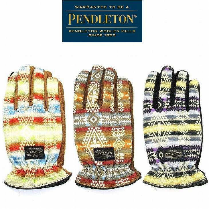 【楽天市場】【送料無料】【MEN'S】PENDLETON ペンドルトン CORDUROY GLOVE MENS コーデュロイ プリントグローブ ペンドルトンからコーデュロイにネイティブ柄 ...