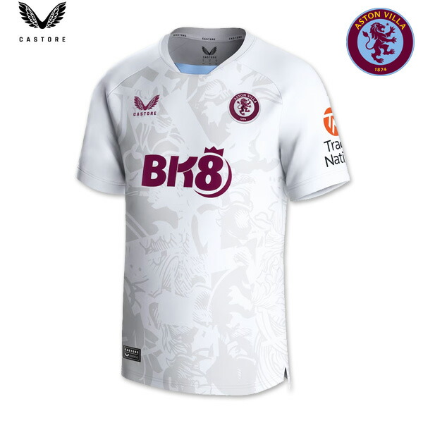 【楽天市場】アストンビラ ユニフォーム アウェイ 23/24 2023 2024 半袖 castore カストーレ 正規品 MNR ...