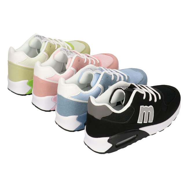 【楽天市場】【9/1限定全品5%OFFクーポン】モズ スニーカー レディース 黒 moz MZ-9023 軽い 厚底 履きやすい 疲れない 歩きやすい おしゃれ かっこいい かわいい ロー ...