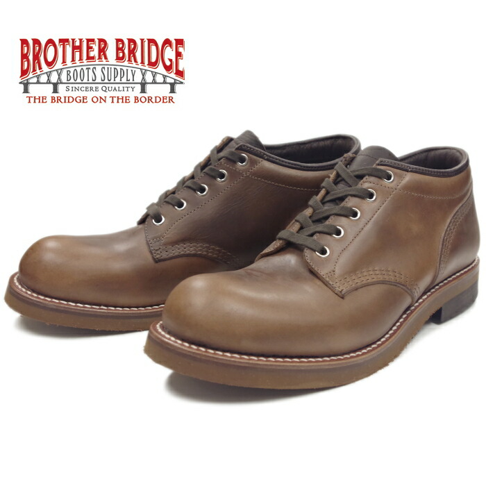 【楽天市場】 ブラザーブリッジ BROTHER BRIDGE BIDASSOA BBB-A003 ナチュラルクロムエクセル プレーントゥミッド ...