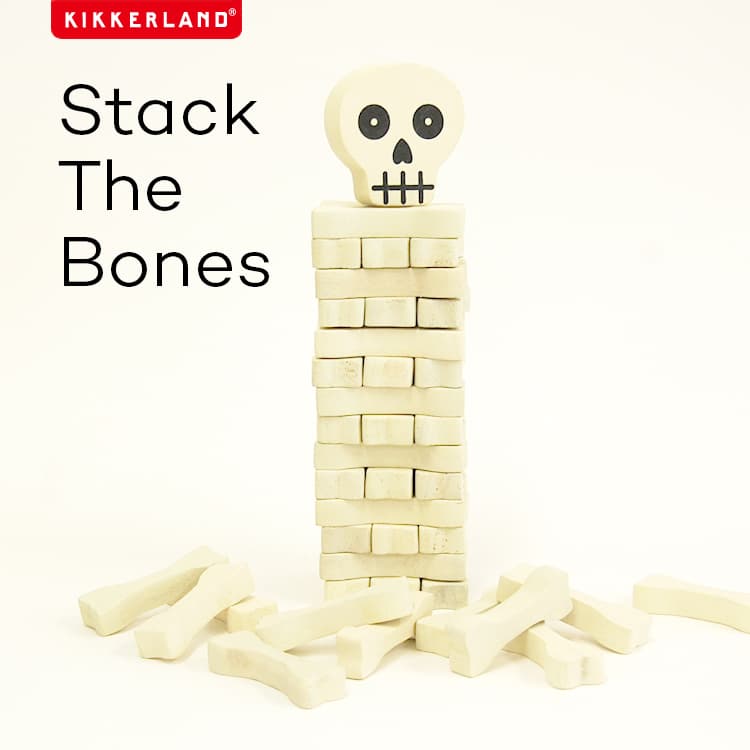【楽天市場】Stack The Bones スタックザボーンズ KIKKERLAND キッカーランド スタッキングゲーム バランスゲーム ...