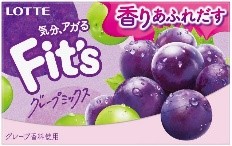 【楽天市場】ロッテ Fit’s＜グレープミックス＞ 12枚 7個セット：フォレストオンライン