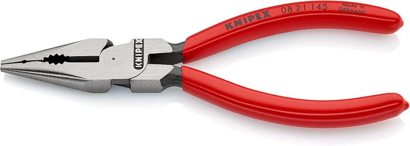 【楽天市場】クニペックス KNIPEX 0821-145 ニードルノーズペンチ(SB)：フォークBR