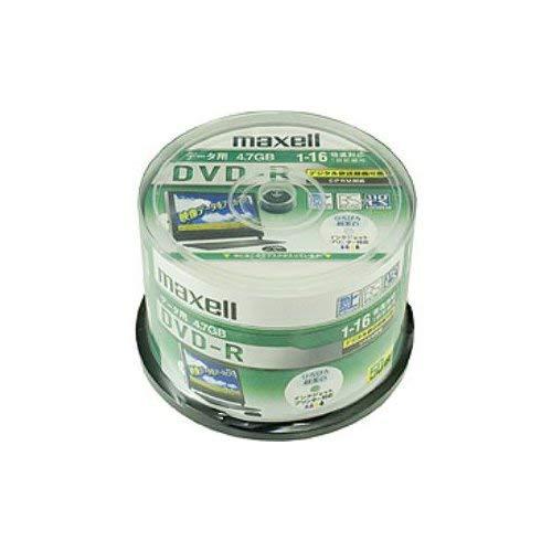 【楽天市場】maxell データ用DVD-R 4.7GB 16倍速 CPRM対応 インクジェットプリンター対応 (50枚スピンドル DRD47WPD.50SP：フォークBR