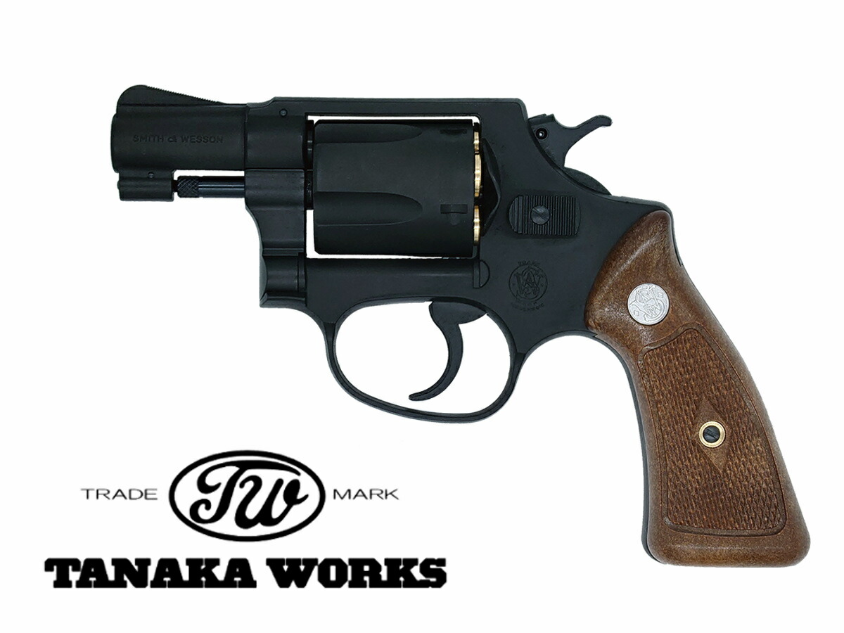 【楽天市場】タナカワークス モデルガン本体 S&W M38チーフスペシャル 2in スクエアバット ジョーカーモデル HW Ver3 発火式 ...