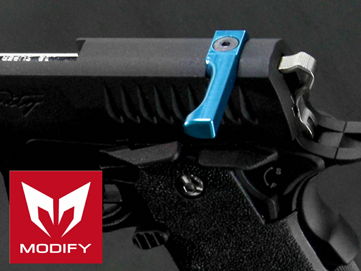 【楽天市場】新製品予約 11月中旬頃 MODIFY Trinity Hi-Capa 5.1 用 レフトコッキングハンドル BATON Airsoft トリニティ バトンエアソフト トリニティ ...