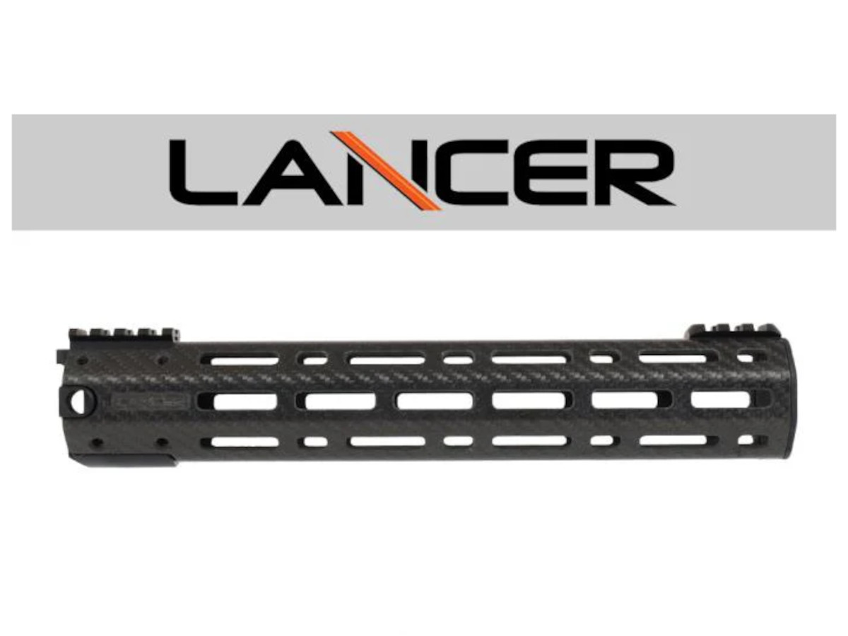 【楽天市場】LANCER SYSTEMS 実物ハンドガード LCH5 Gen II M-LOK Carbon AR-15 Handguard ...