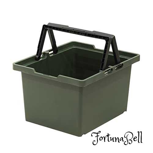 【楽天市場】JEJアステージ 収納ボックス セパレートバスケット #100 グリーン 日本製 アウトドア キャンプ 積み重ね SPB-N100C 幅40*奥行48*高さ28cm：Fortuna ...