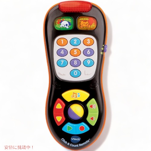 【楽天市場】Vテック クリック＆カウント リモコン ブラック VTech 知育おもちゃ Founderがお届け!：Founder