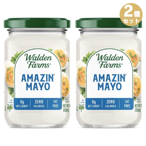 【楽天市場】2個セット Walden Farms ゼロカロリー アメージングマヨ 12oz/340g マヨネーズ 無脂肪 コレステロールゼロ ...
