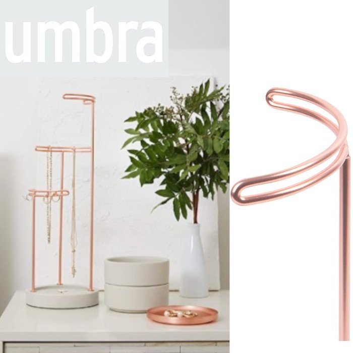 【楽天市場】Umbraジュエリースタンド アクセサリー Concrete/Copper Founderがお届け!：Founder