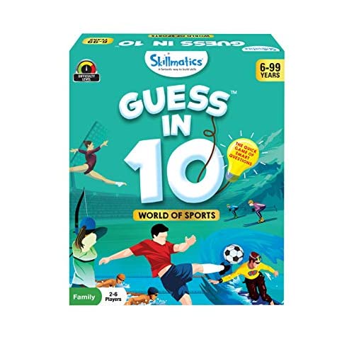【楽天市場】Skillmatics カード ゲーム Guess in 10 World of Sports：Founder