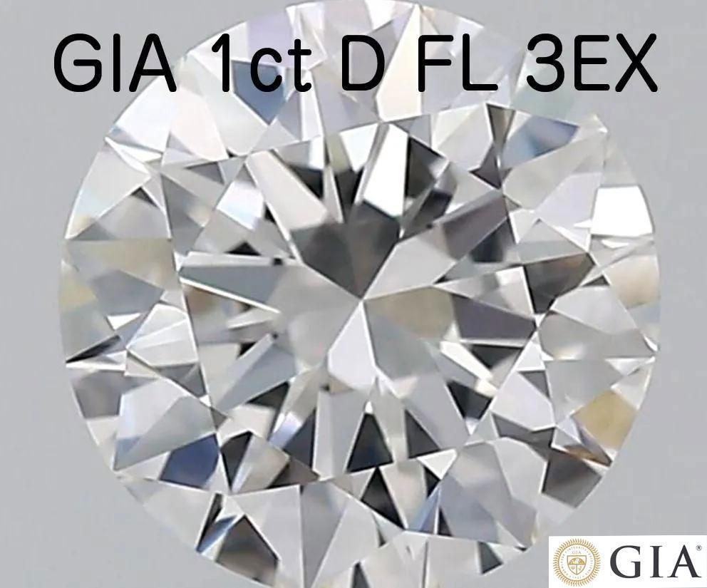 【楽天市場】【 GIA 鑑定書付】国内最安値保証 1ct D FL 3EX 天然 ダイヤモンド ルース ラウンド 送料無料：Four Seasons Jewellery