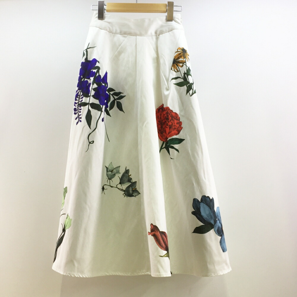 【楽天市場】AMERI(アメリ) AMANDA CIRCULAR SKIRT アマンダ フレアスカート サイズ：F カラー：ホワイト【中古】【132 レディーストップス】【鈴鹿 併売品 ...