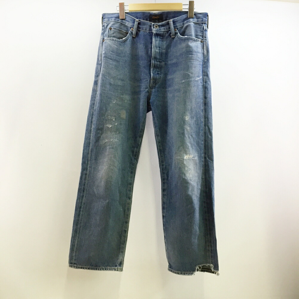 【楽天市場】chimala(チマラ) セルビッチ デニム ワイド テーパード カット パンツ CS32 WP01A サイズ：24 カラー ...