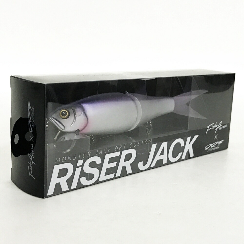 【楽天市場】フィッシュアロー×DRTライザージャック プロブルーRiSER JACK ＃02 PROBLUE 【中古】【117 ハードルアー】【鈴鹿 併売品】【117-220223-02LS ...
