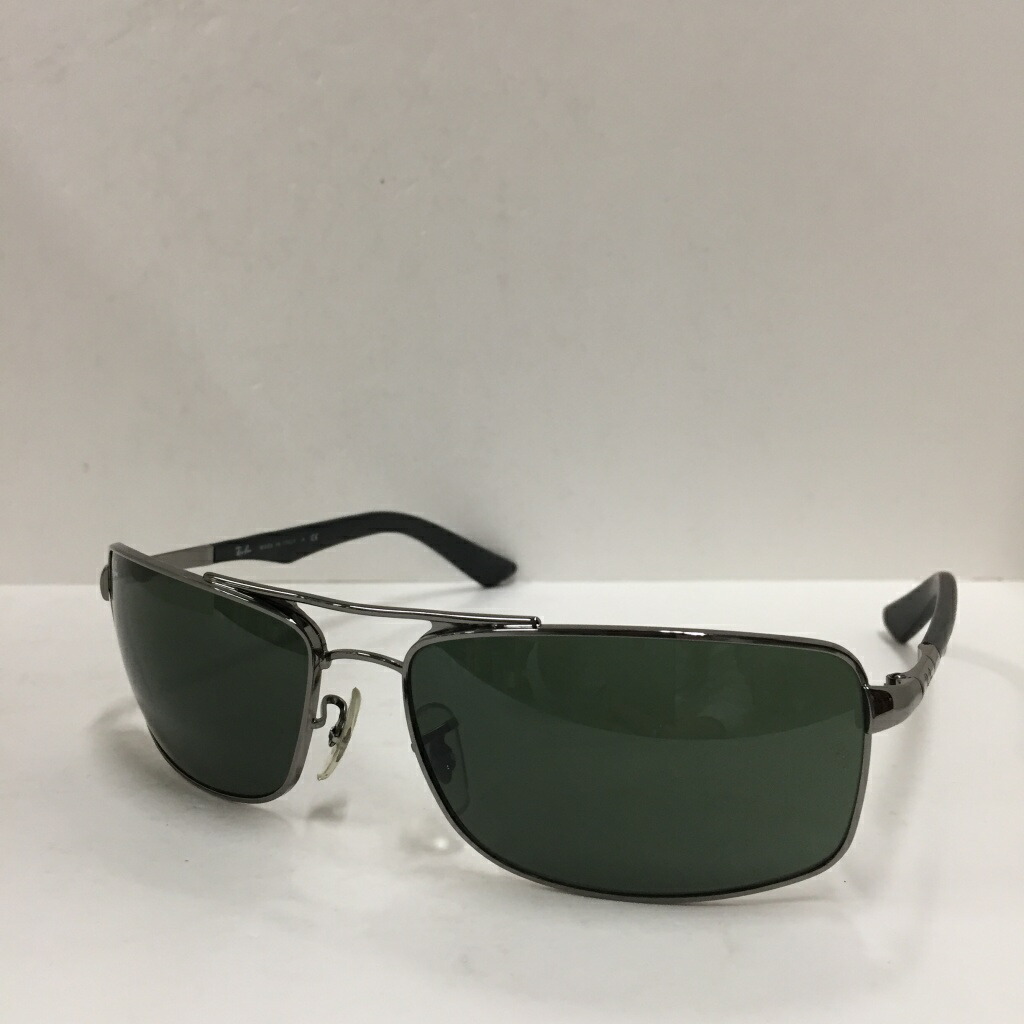【楽天市場】Ray-Ban（レイバン） RB3465 サングラス サイズ： カラー：グリーン【中古】【142 サングラス】【鈴鹿 併売品 ...