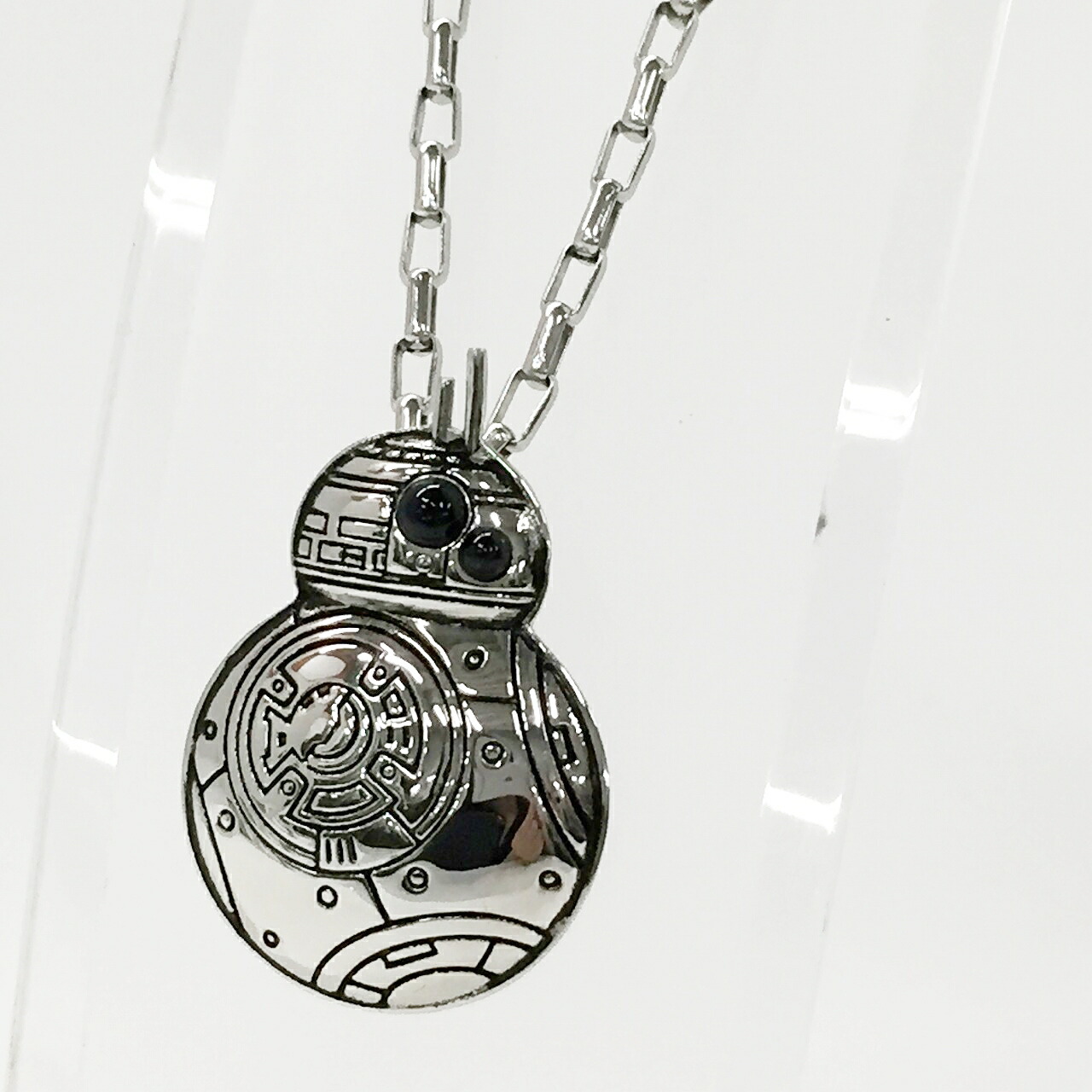 【楽天市場】Han Cholo x Star WarsBB8 Pendant Necklace (silver) ネックレス HCSWP63 ...