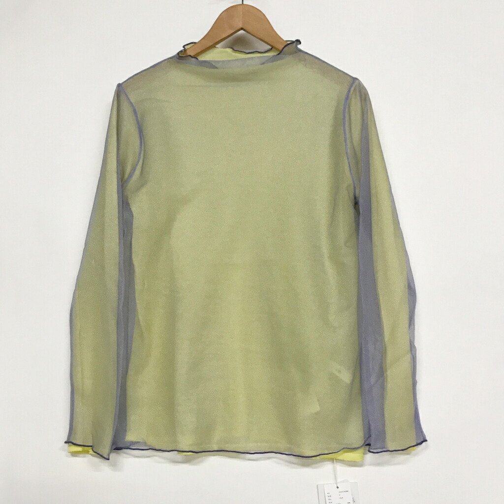 【楽天市場】AMERI（アメリ）SIMPLE DOUBLE COLOR TOPサイズ：Fカラー：PUR【中古】【132 レディーストップス】【鈴鹿 専売】【132-230620-02NS ...