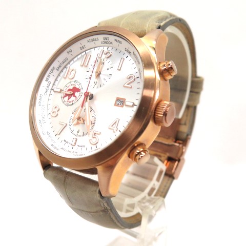 【楽天市場】HUNTING WORLD HW404 ハンティングワールド タイムハンター クォーツ ワールドタイム アナログ 腕時計 ウォッチ ...