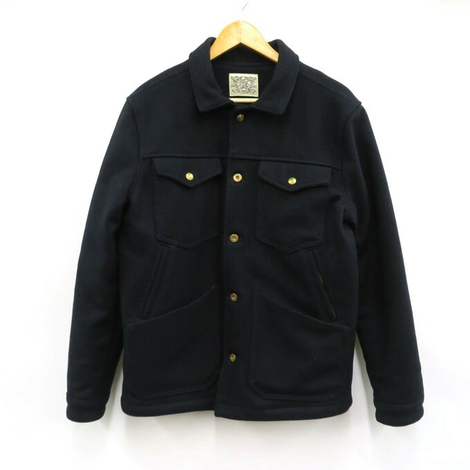 【楽天市場】SHIP JOHN × DEHEN（シップジョン × ディーエン） ウール ジャケット 濃紺 サイズ：M【中古】【128 アメカジ ...