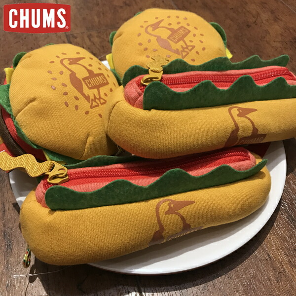 【楽天市場】【CHUMS】Hot Dog Pouch＆Hamburger Pouch チャムス/ホットドッグポーチ/ハンバーガーポーチ/ポーチ ...