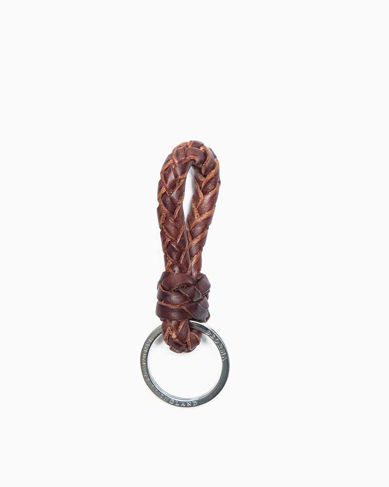【楽天市場】べオーマレザーカンパニー【BEORMA LEATHER COMPANY】型番：P0185 PLAITED KEY FOB（ミッド ...