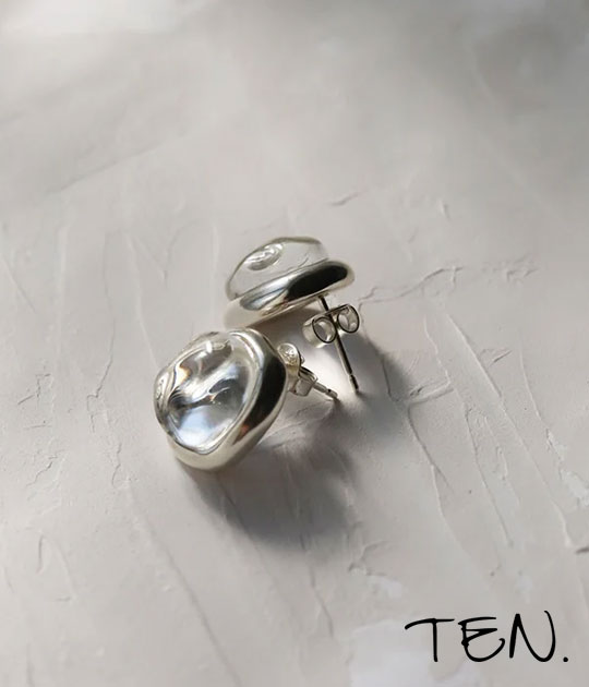 【楽天市場】[TEN.] テン グラストウピアス SV pi-0123：franc bonn／フランボン