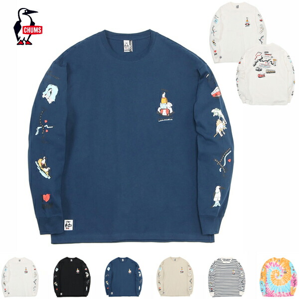 【楽天市場】30%OFF / チャムス CHUMS / Oversized Utah Tours L/S T-Shirt / CH01 ...