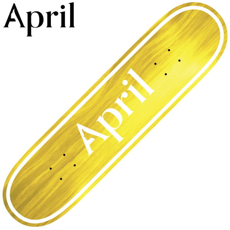 【楽天市場】エイプリル APRIL デッキ YUTO HOEIGOME 堀米 雄斗 オリンピック APRIL TEAM MODEL OG ...