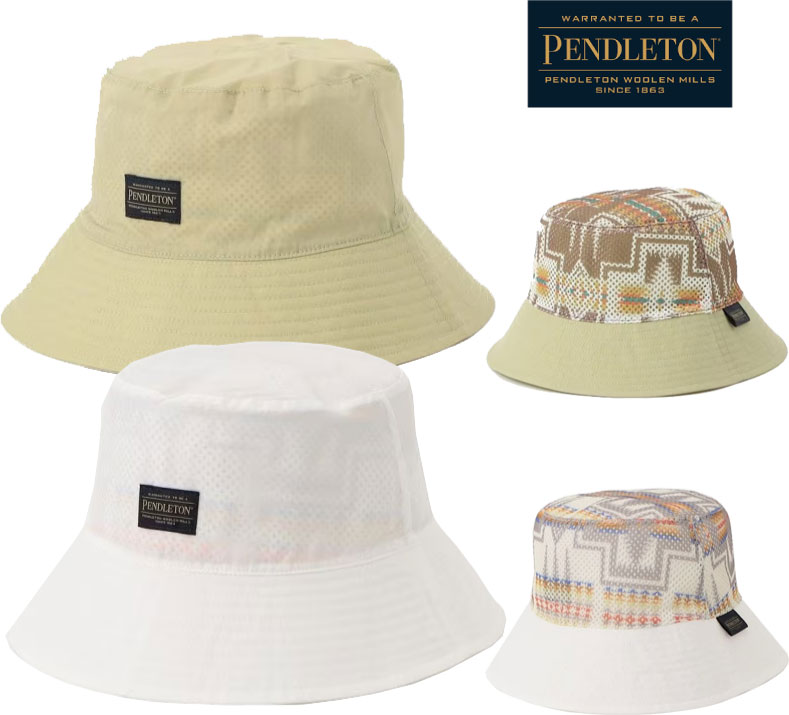 【楽天市場】ペンドルトン ハット 帽子 PENDLETON REVERSIBLE HAT ペンドルトン メッシュリバーハット 日本正規品 ...