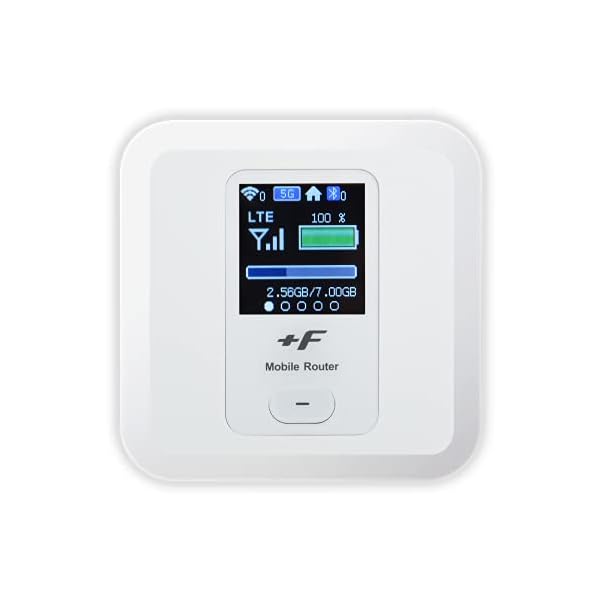 【楽天市場】富士ソフト(Fujisoft) +F FS030W（シャインホワイト） モバイルWi-Fiルーター SIMフリー ...