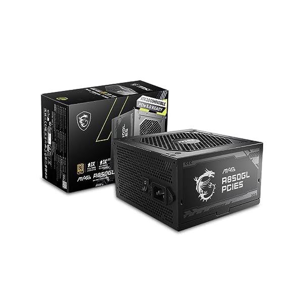 【楽天市場】MSI 850W自作PC電源ユニットMAG A850GL PCIE5 (80PLUS GOLD PCIe5.0/ATX3.0ネイティブ対応)PS1327：palsamyuk 楽天市場店