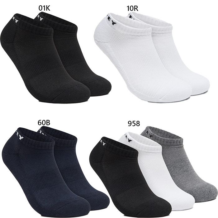 【楽天市場】オークリー メンズ レディース 3P NO SHOW SOCK 靴下 ソックス 3足セット 3足組 アンクル丈 トレーニング スポーツ ホワイト 白 ブラック 黒 ネイビー 送料 ...