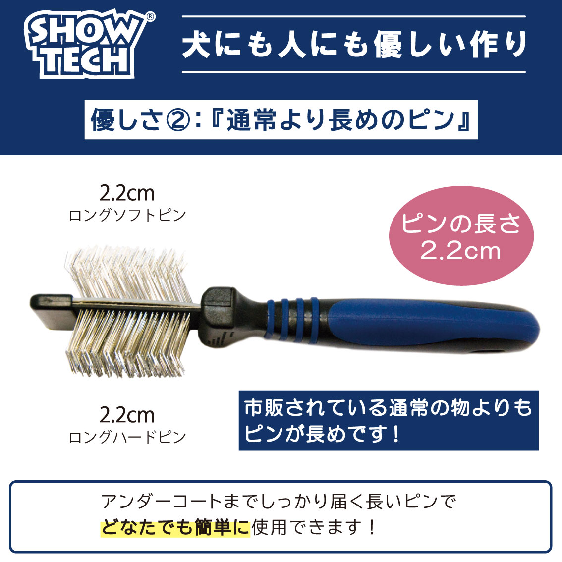 \楽天1位獲得／ ペット ブラシ 犬ブラシ 猫ブラシ 抜け毛 痛くない トリマー 愛用 全犬種 犬 猫 お手入れ 毛取り グルーミング ケア ...