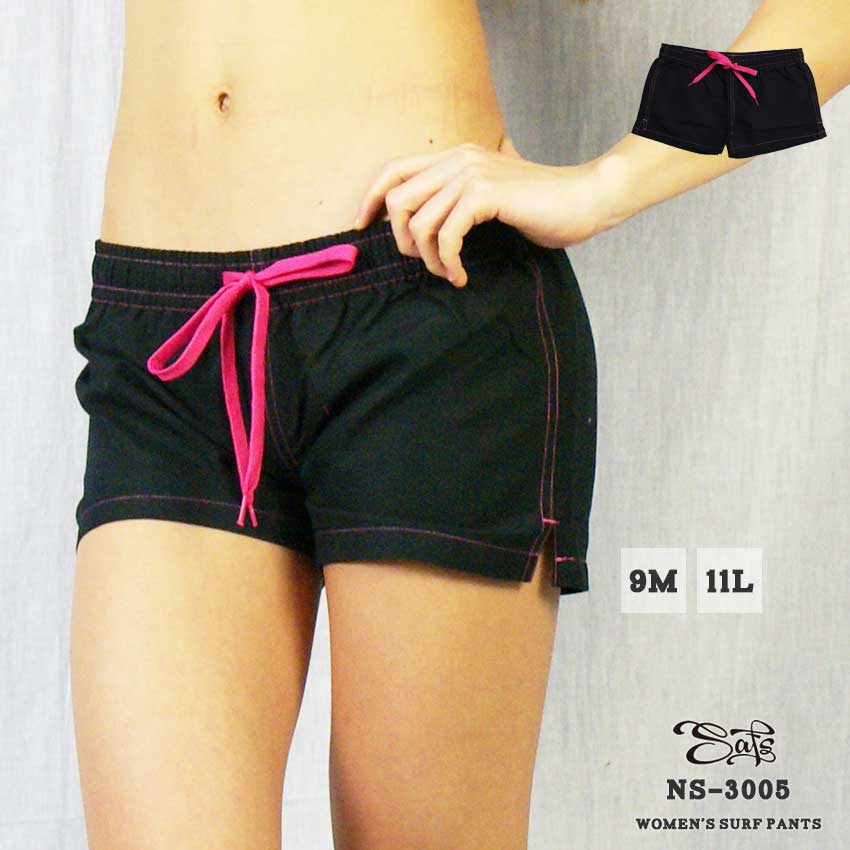 【楽天市場】サーフパンツ レディース 水着 ショートパンツ 短パン ns-3005：水着サーフパンツ専門SAFSサフス