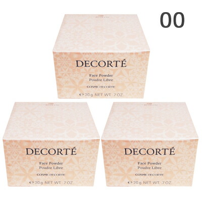 【楽天市場】 最大2800円OFFクーポン配布中 【3個セット】 コスメデコルテ フェイスパウダー # 00 20g translucent ...