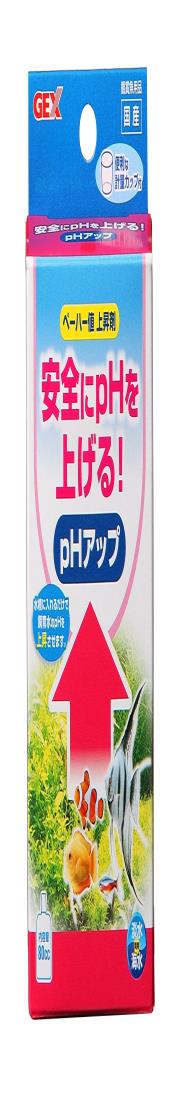 【楽天市場】GEX ジェックス pHアップ 80cc pH調整剤 飼育水のpH値を上げる：フリーマーケット