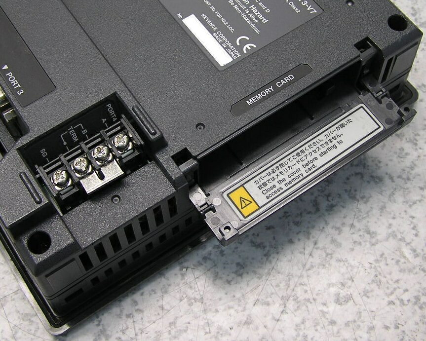 【楽天市場】 KEYENCE/キーエンス VT3シリーズ VT3-V7 7型 SVGA TFTカラー タッチパネルディスプレイ 動作確認・初期化済み 【中古】 送料無料：フリースタイルジャパン