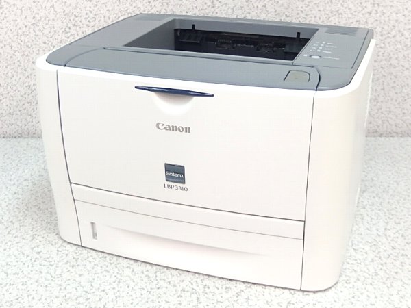 【楽天市場】 ※Canon/キャノン A4レーザープリンター LBP3310 印刷枚数7081枚 トナー残量有 2400dpi A4:26枚 ...