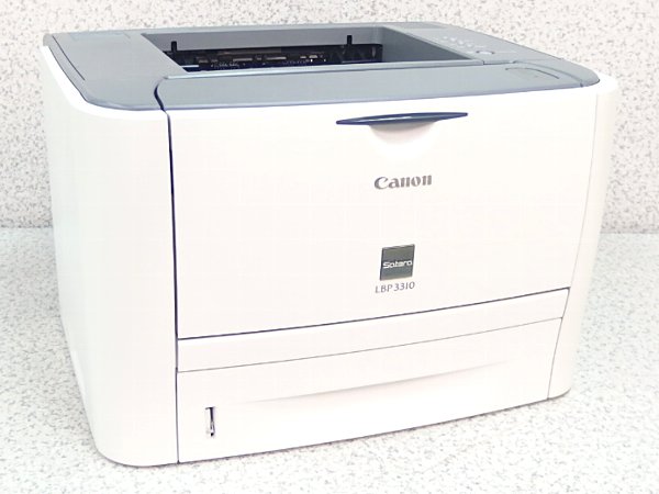 【楽天市場】 ※ 印字良好! Canon/キャノン A4モノクロレーザープリンター LBP3310 印刷枚数3313枚 トナー残量有 ...