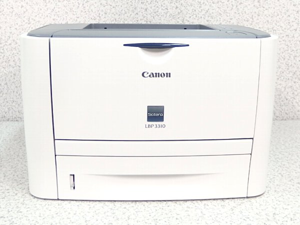 【楽天市場】 ※【小型で高速印字可能!】 Canon/キャノン A4モノクロレーザープリンター LBP3310 印刷枚数4434枚 トナー残量 ...