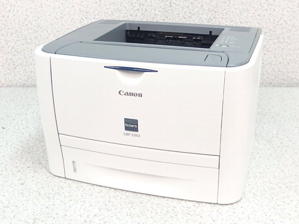 【楽天市場】 ※ 【印刷枚数が極小で高速印刷!】 Canon/キャノン A4モノクロレーザープリンター LBP3310 印刷枚数50枚 トナー ...