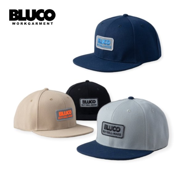【楽天市場】BLUCO WORK GARMENT/ブルコ 6PANEL CAP -Patch-/6パネルベースボールキャップ 1414・4color：FREEWAY楽天市場店