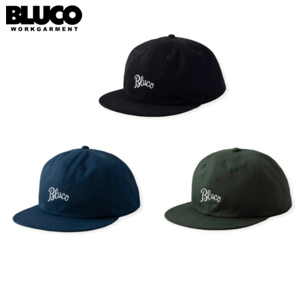 【楽天市場】BLUCO/ブルコ 6-PANEL CAP -Script-/6パネルキャップ 145-61-021・3color：FREEWAY楽天市場店