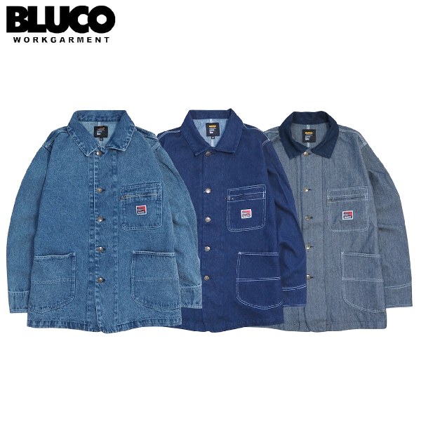 【楽天市場】BLUCO/ブルコ 12oz DENIM COVERALL/デニムカバーオール 151-32-001・3color：FREEWAY楽天市場店