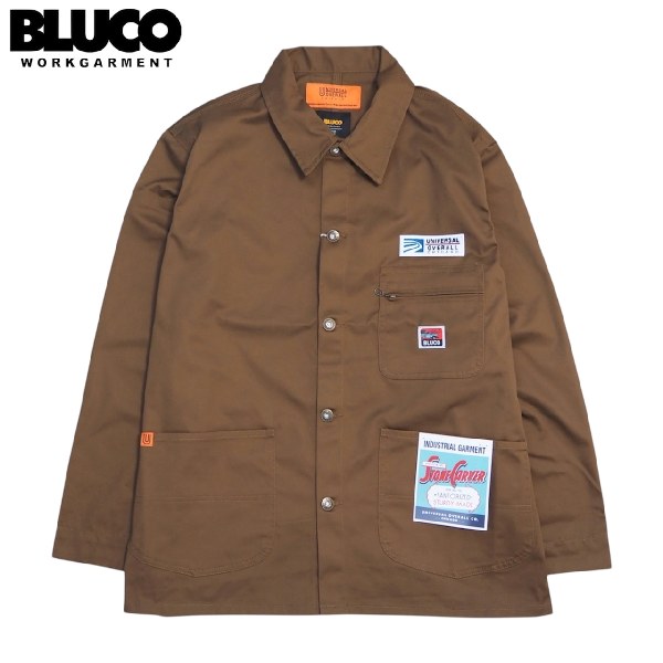 【楽天市場】UNIVERSAL OVERALL × BLUCO/ブルコ WORKER'S COVERALL/カバーオール 151-32-003・MOCHA：FREEWAY楽天市場店