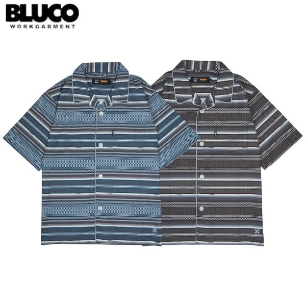 【楽天市場】BLUCO/ブルコ POOLSIDE SHIRT SS -Mexican-/プールサイドシャツ(半袖) 153-21-009・2color：FREEWAY楽天市場店