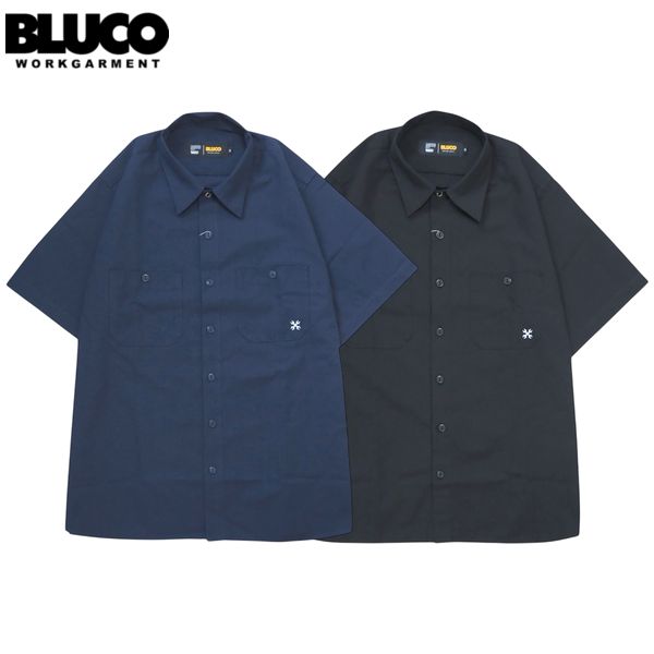 【楽天市場】BLUCO/ブルコ STANDARD WORK SHIRT SS/ワークシャツ(半袖) 153-21-108・2color：FREEWAY楽天市場店